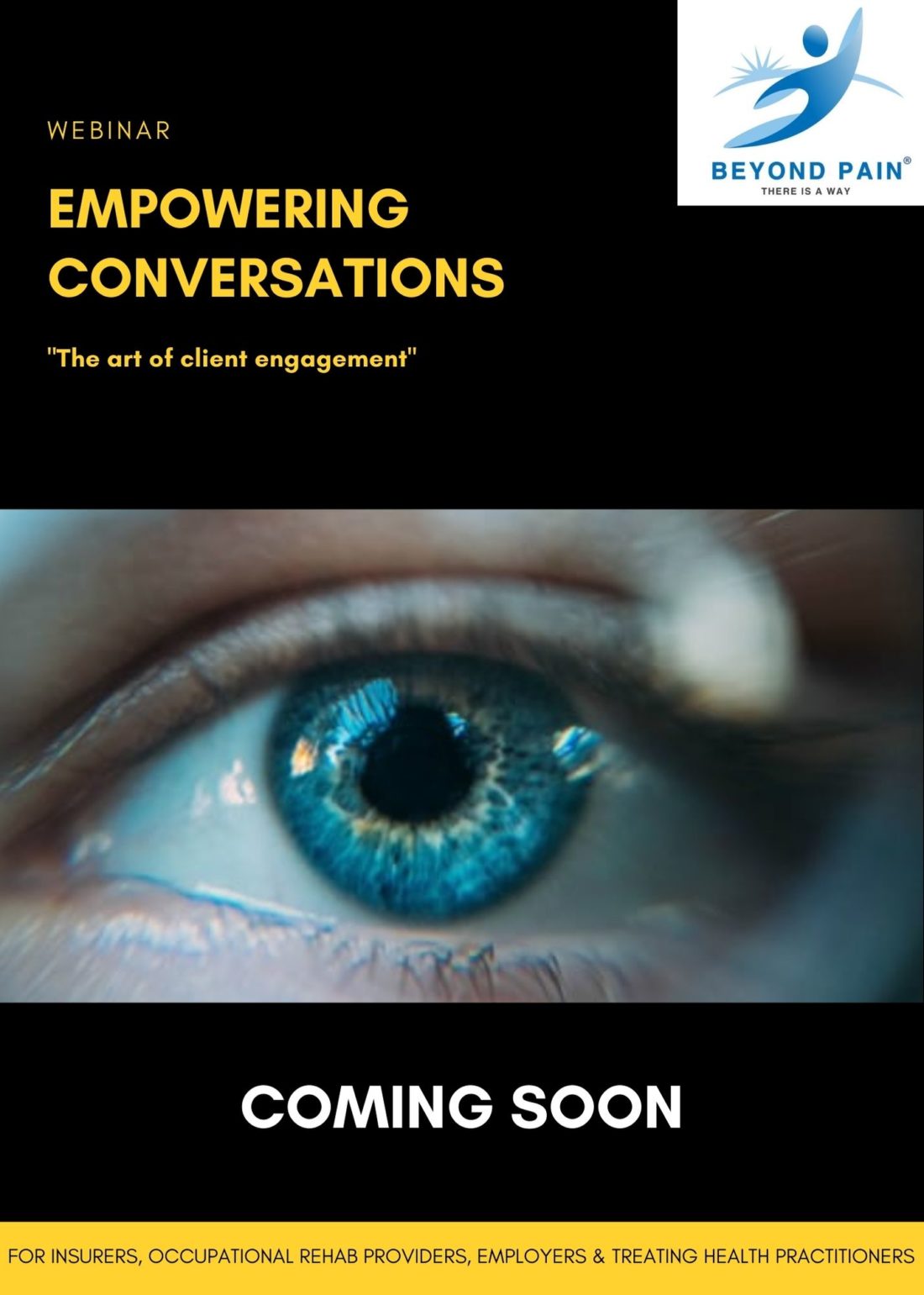 Webinars Coming Soon! - Beyond Pain
